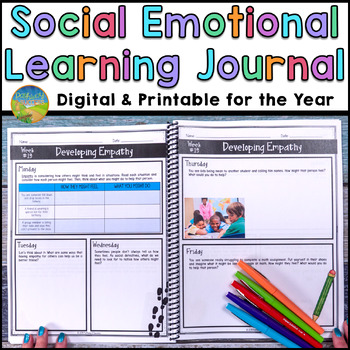 دانلود کتاب Social Emotional Learning Journal - SEL Skills Workbook ...